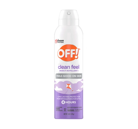 Off Clean Feel spray na komary, kleszcze i muchy 142g - eZebra.pl