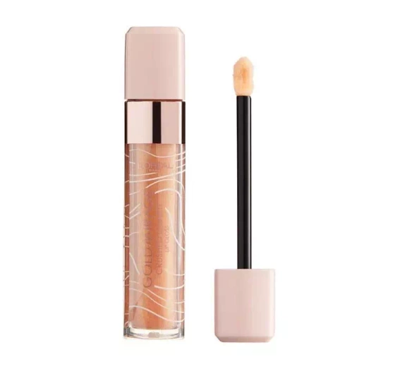 Loreal gold mirage crushed quartz błyszczyk do ust 01 gold quartz ...