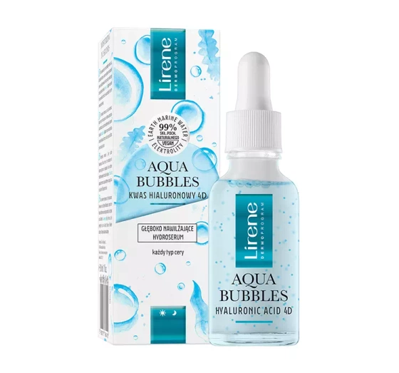 Lirene Aqua Bubbles głęboko nawilżające hydroserum 30ml - eZebra.pl