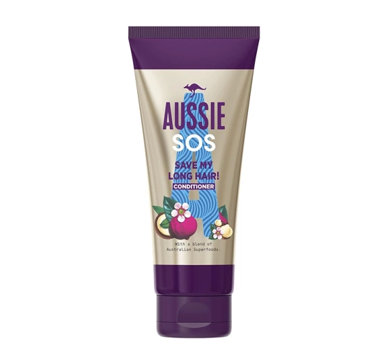 Aussie sos save my long hair odżywka do włosów długich i zniszczonych ...