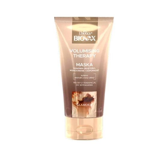 Biovax Glamour Volumising Therapy maska do włosów 150ml - eZebra.pl
