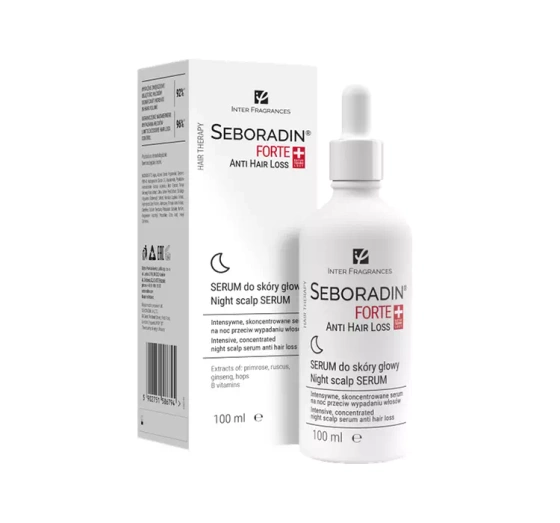 Seboradin Forte serum do skóry głowy przeciw wypadaniu włosów 100ml ...