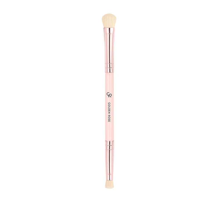Dwustronny pędzel do cieni Golden Rose Duo Eyeshadow Brush - eZebra.pl