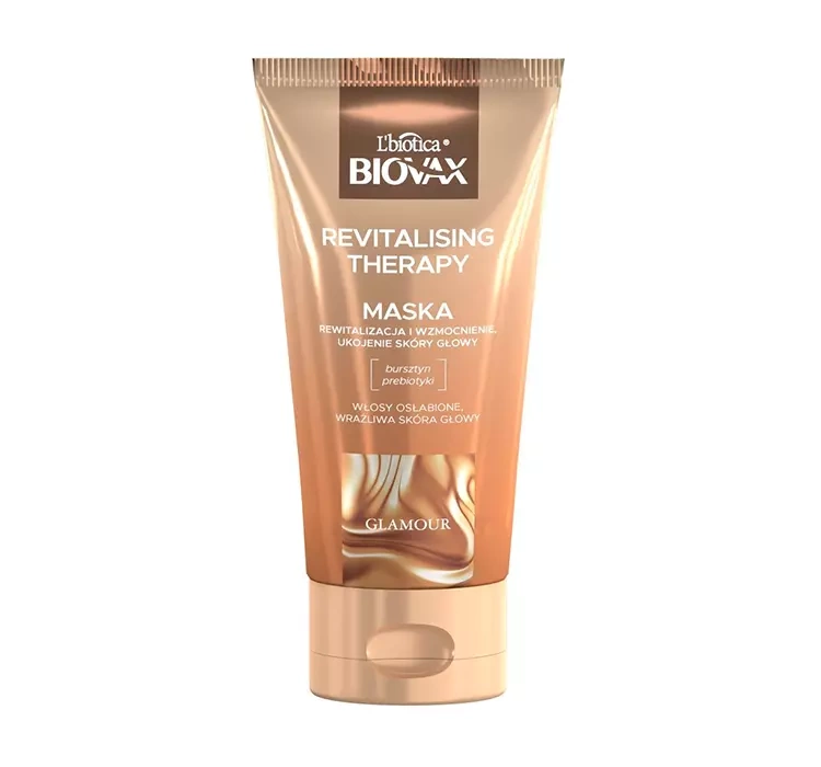 Maska do włosów Biovax Glamour Revitalising Therapy - eZebra.pl