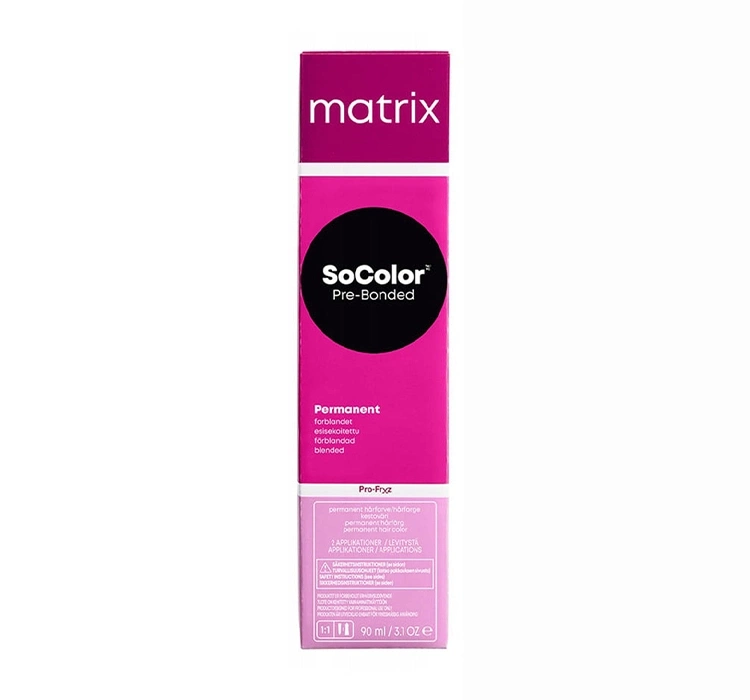 Matrix SoColor Pre-Bonded Permanent trwała farba do włosów 4M/4.8 ...