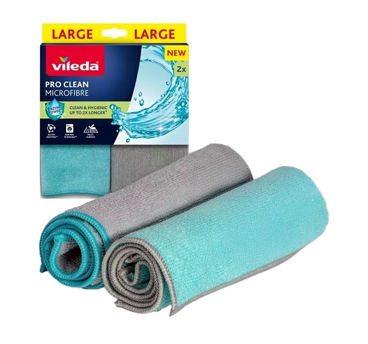 Ściereczki z mikrofibry z enzymami Vileda Pro Clean Microfibre 2 sztuki ...