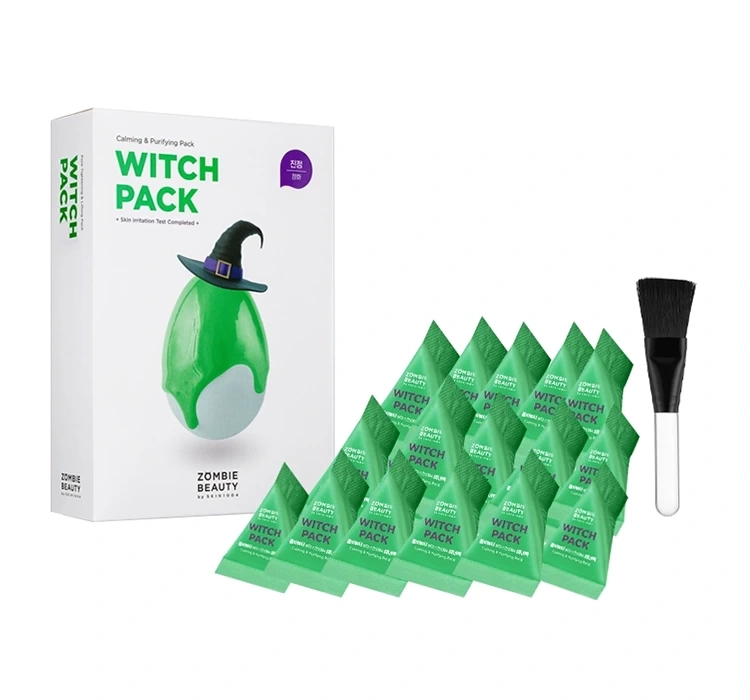 Zestaw maseczek oczyszczających + pędzelek SKIN1004 Zombie Beauty Witch Pack - eZebra.pl