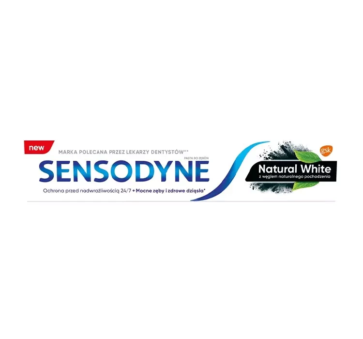 SENSODYNE NATURAL WHITE PASTA DO ZĘBÓW 75ML - eZebra.pl