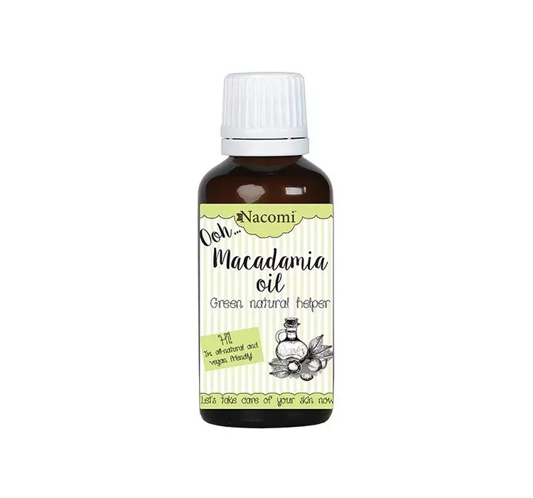 Nacomi Naturalny olej macadamia 30ml - eZebra.pl