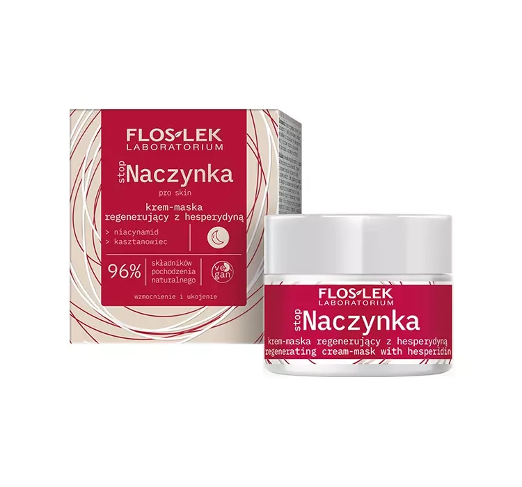 Floslek Stop Naczynka krem-maska regenerujący z hesperydyną 50ml - eZebra.pl